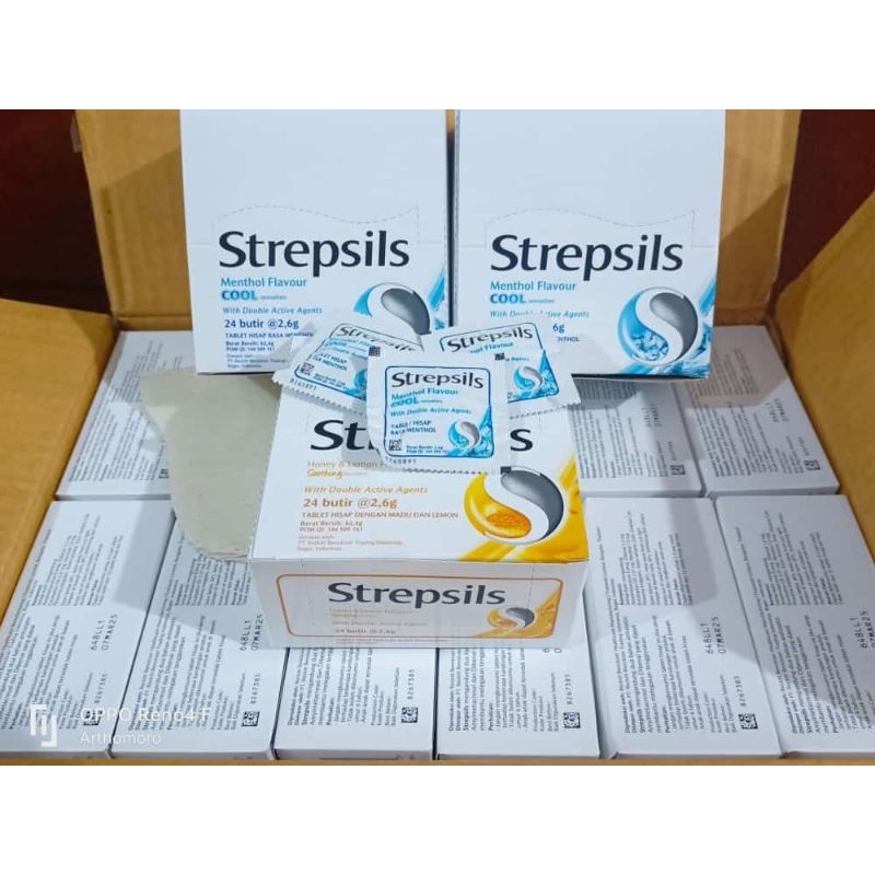 Jual STREPSILS isi 24/permen strepsils 24 butir/obat strepsils isi 24 ...