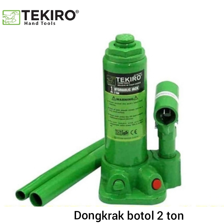 Jual TEKIRO DONGKRAK BOTOL 2 TON - HYDRAULIC BOTTLE JACK 2TON | Shopee ...