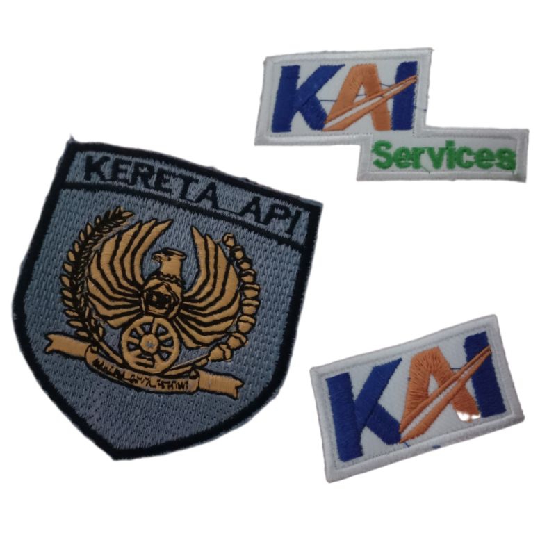 Jual LOGO KAI || KERETA API INDONESIA || LOGO KAI BORDIR || LOGO KERETA ...