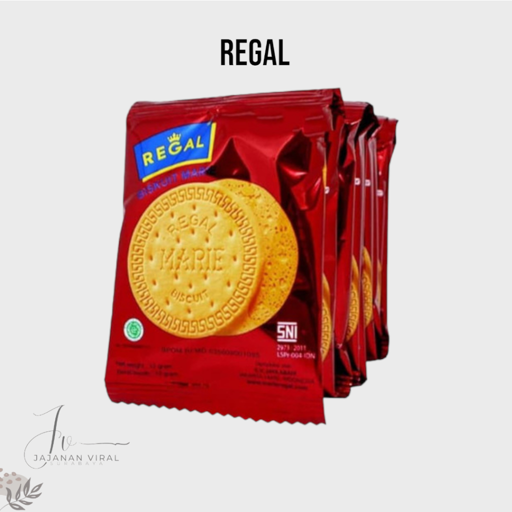 Jual MARIE REGAL / REGAL BISCUITS RENCENG 1PACK 10PCS | Shopee Indonesia