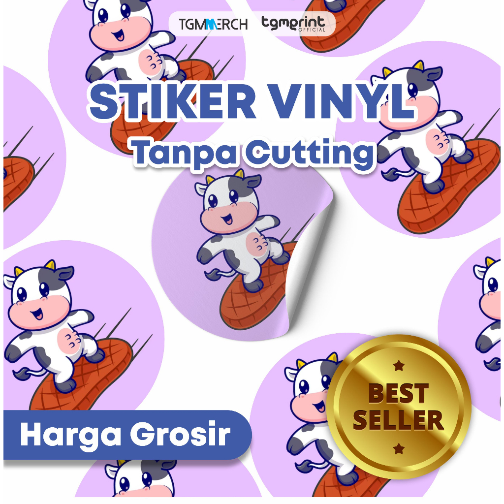 Jual TGM MERCH - Print Sticker Vinyl A3+ | tanpa Cutting | Tgm Merch ...