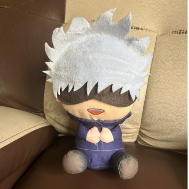 Jual Boneka Mainan Gojo Satoru Jujutsu Kaisen Banpresto Anime Plush Toy ...