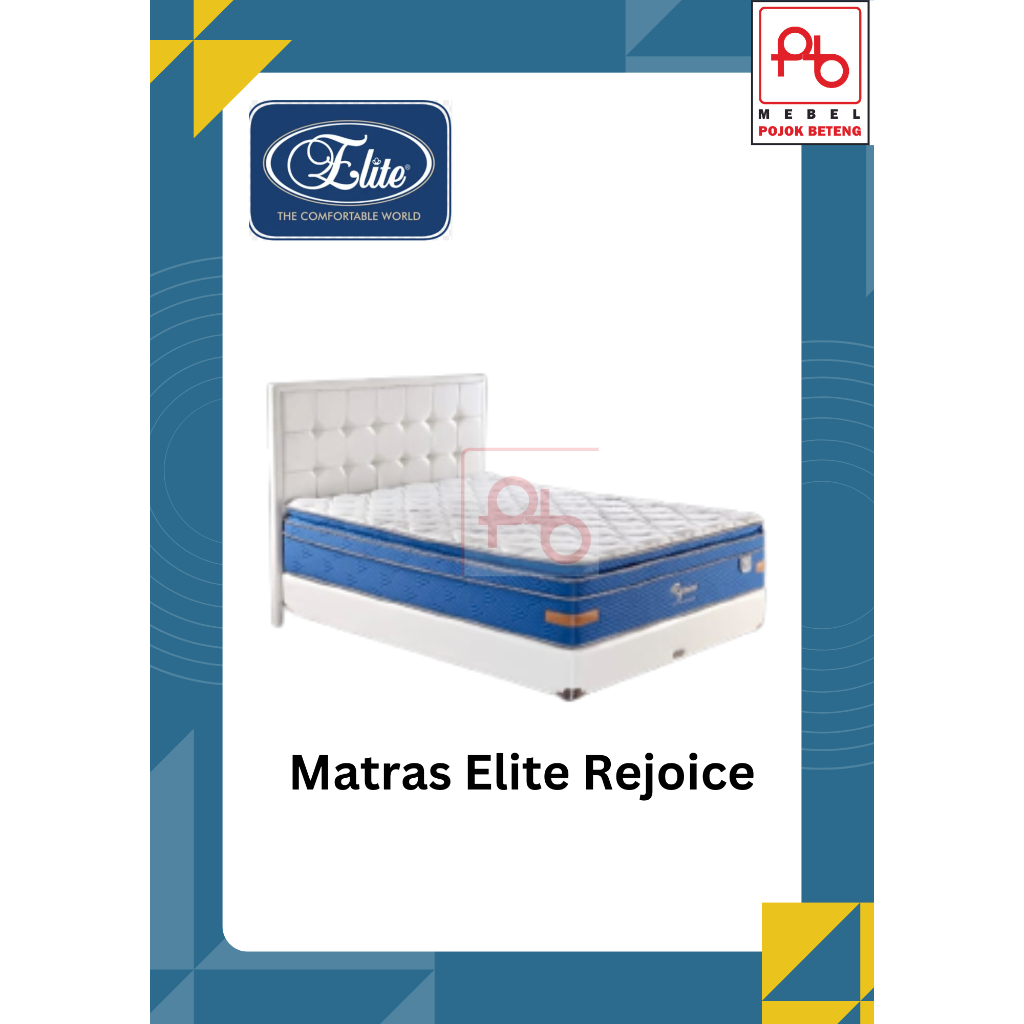 Jual Kasur Springbed Elite Rejoice New 2023 90 100 120 160 180 200 ...