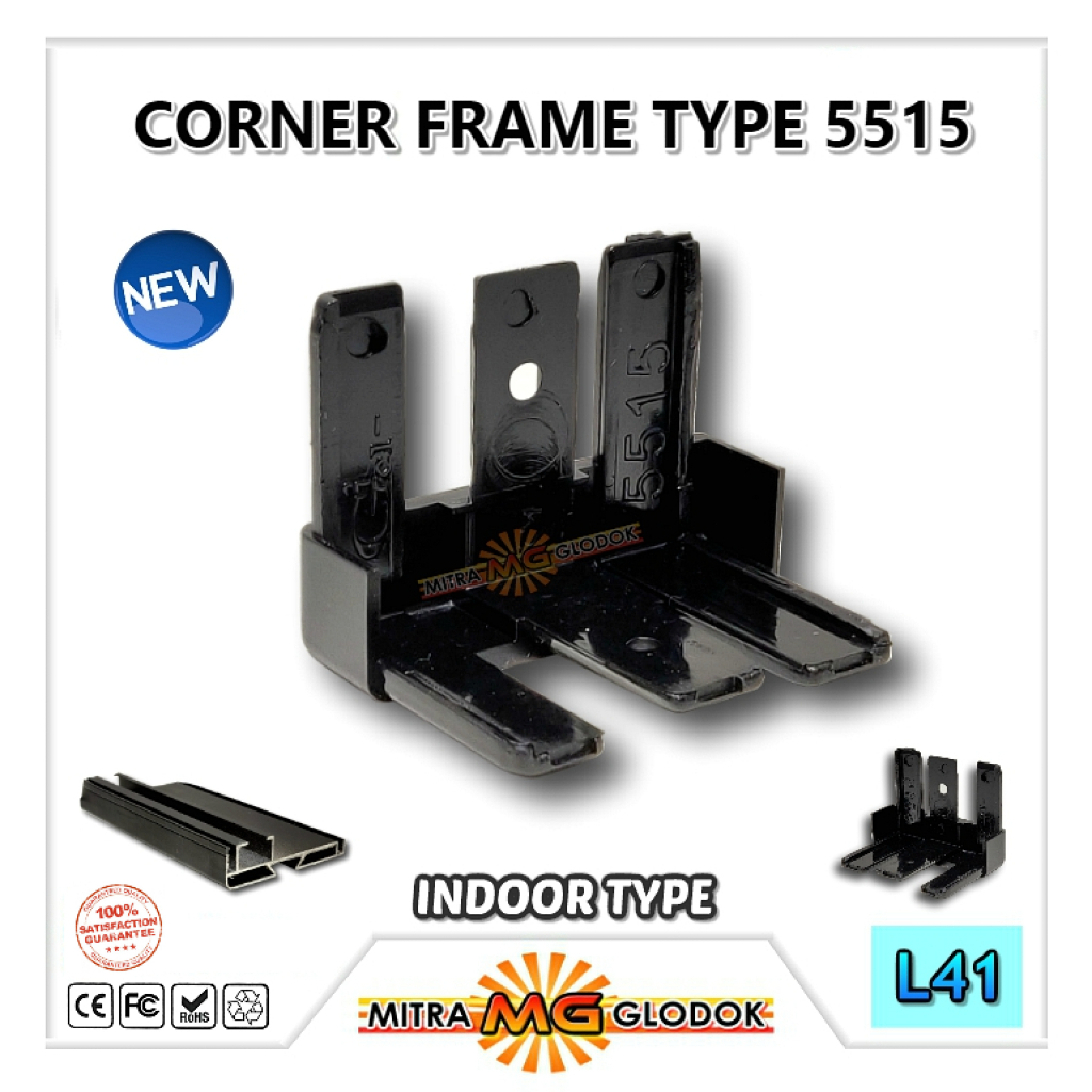 Jual SIKU FRAME CORNER FRAME ALUMINIUM ALUMUNIUM INDOOR TYPE 5515 ...