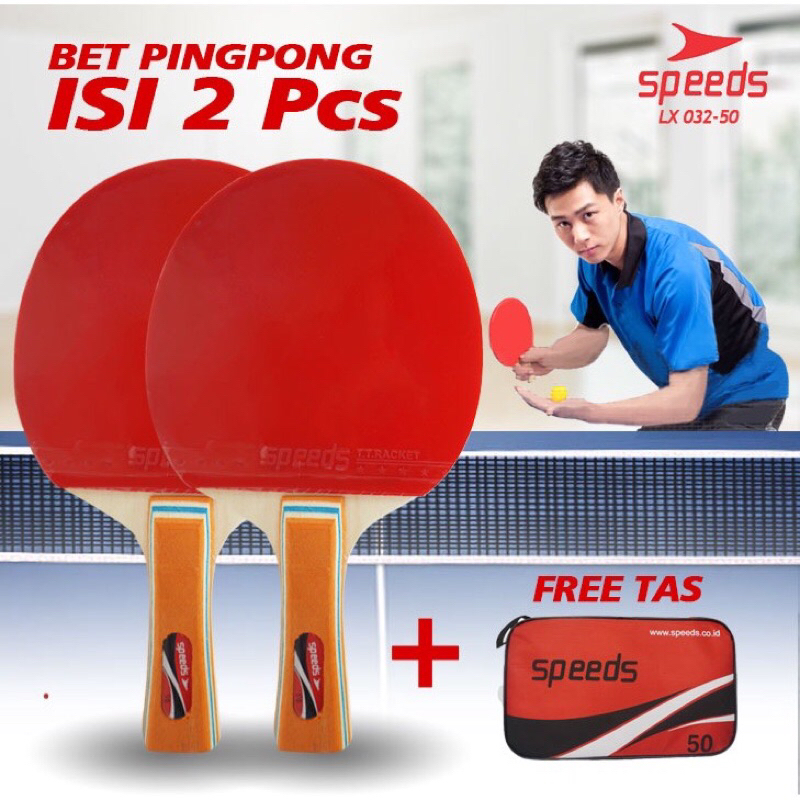 Jual SPEEDS bet / bad / bat tenis meja / pingpong 032-50 | Shopee Indonesia