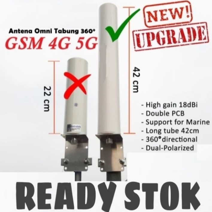 Jual Antena OMNI Outdoor Repeater GSM Penguat Sinyal HP 2G 3G 4G LTE | Shopee Indonesia