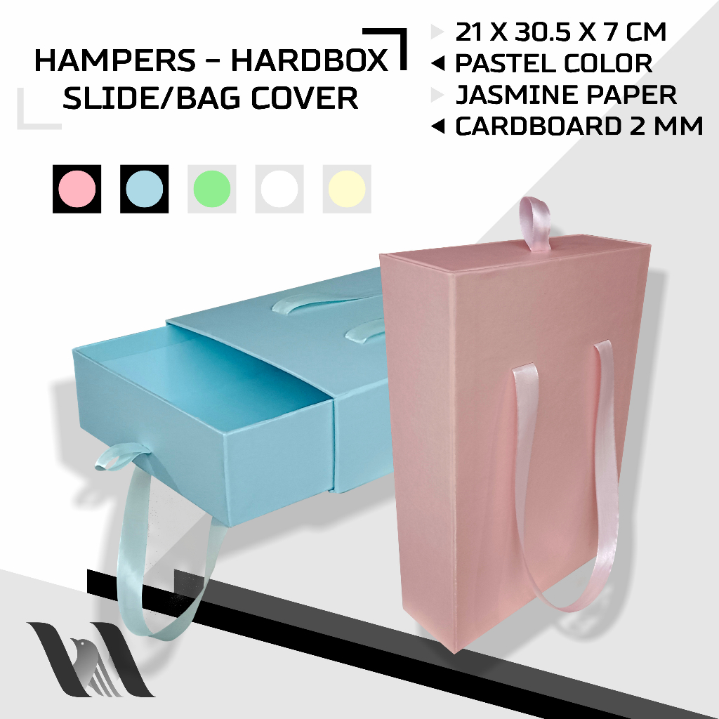 Jual HAMPERS GIFT BOX - HARDBOX COLOR - CUSTOM PRINTING - KOTAK KADO ...