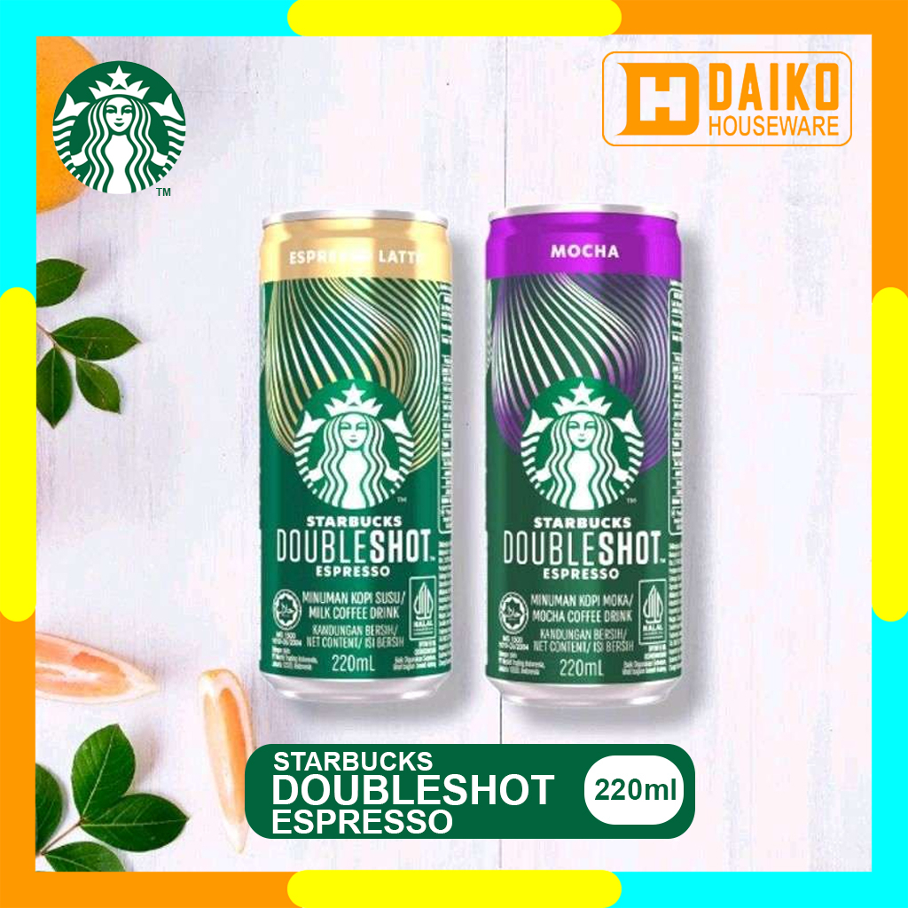 Jual Kopi Instan Starbucks Doubleshot Espresso Kaleng 220ml Can Instant ...