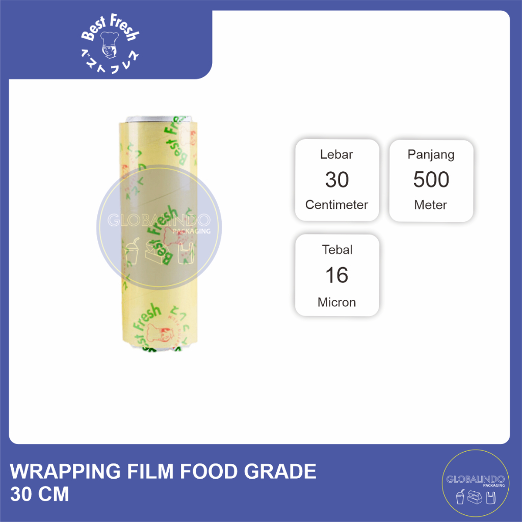 Jual Bestfresh Wrapping Film Makanan Food Grade 30 Cm x 500 Meter ...
