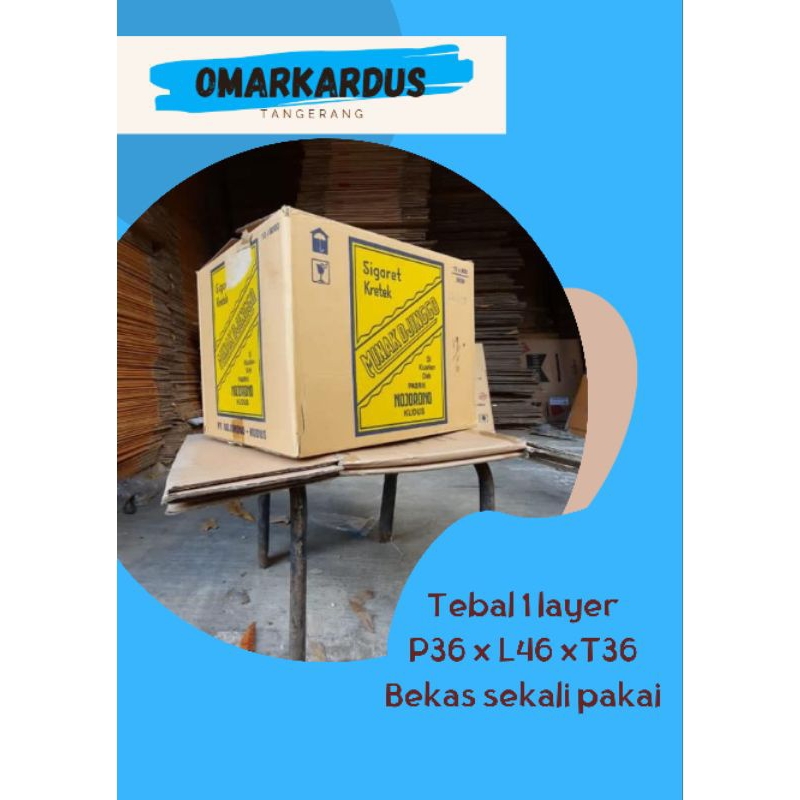 Jual Kardus Packing Bekas kardus dus karton jumbo karton tebal dus ...