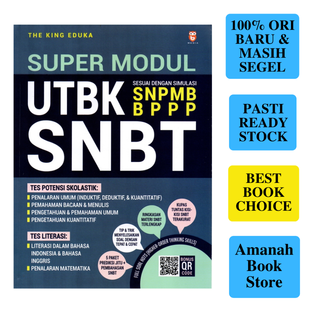 Jual Buku Super Modul UTBK SNBT by The King Eduka | Shopee Indonesia