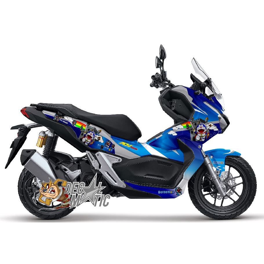 Jual Stiker Decal Full Body Motor Honda ADV 150 Doraemon - Ferrari ...