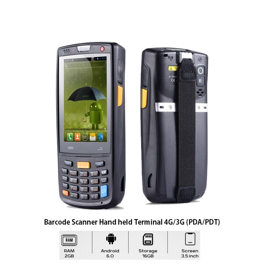 Jual Mobile Barcode Scanner 1d Handheld Terminal 4g 3g Android Pda Pdt Shopee Indonesia