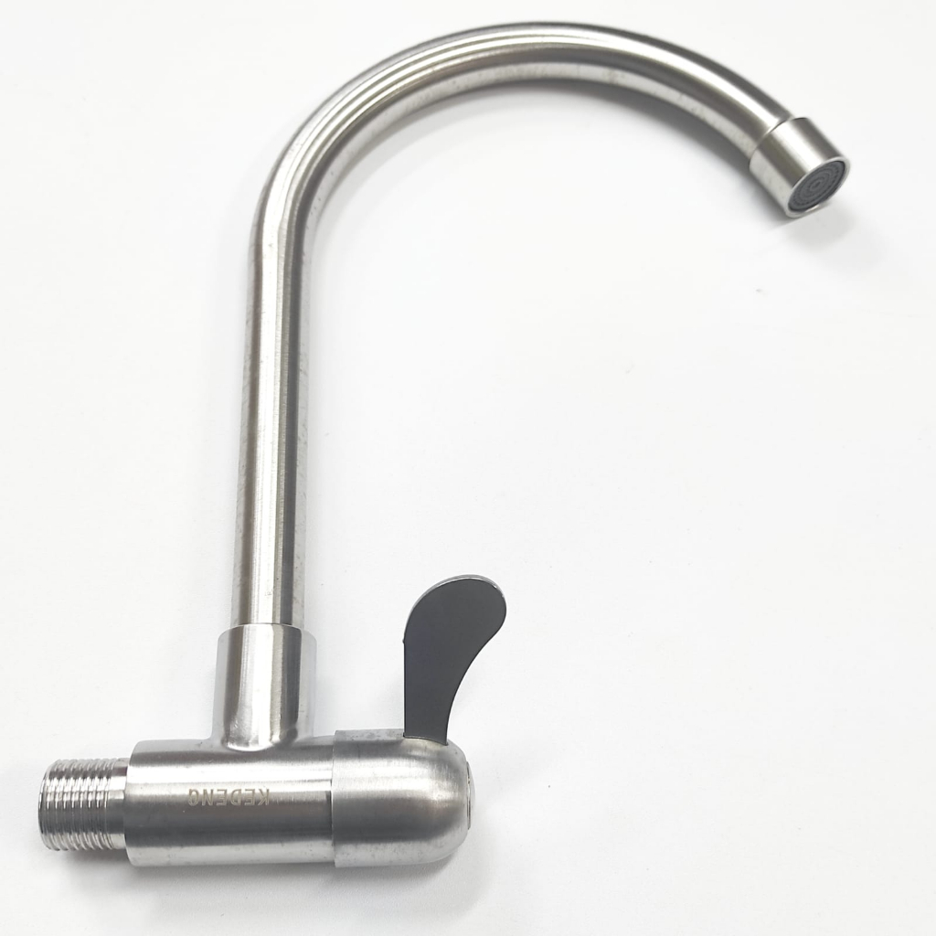 Jual Kran air Cuci Piring Stainless 304 Keran air Sink Tembok Dapur ...