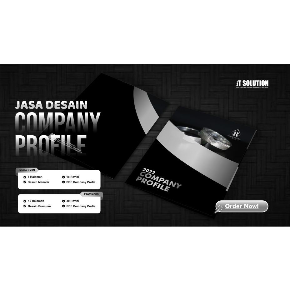 Jual Design Company Profile Profesional - Compro | Shopee Indonesia