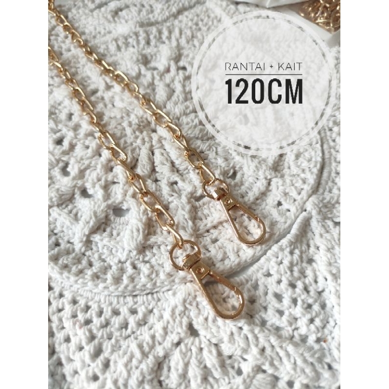 Jual Rantai tas + kait 120cm | Shopee Indonesia