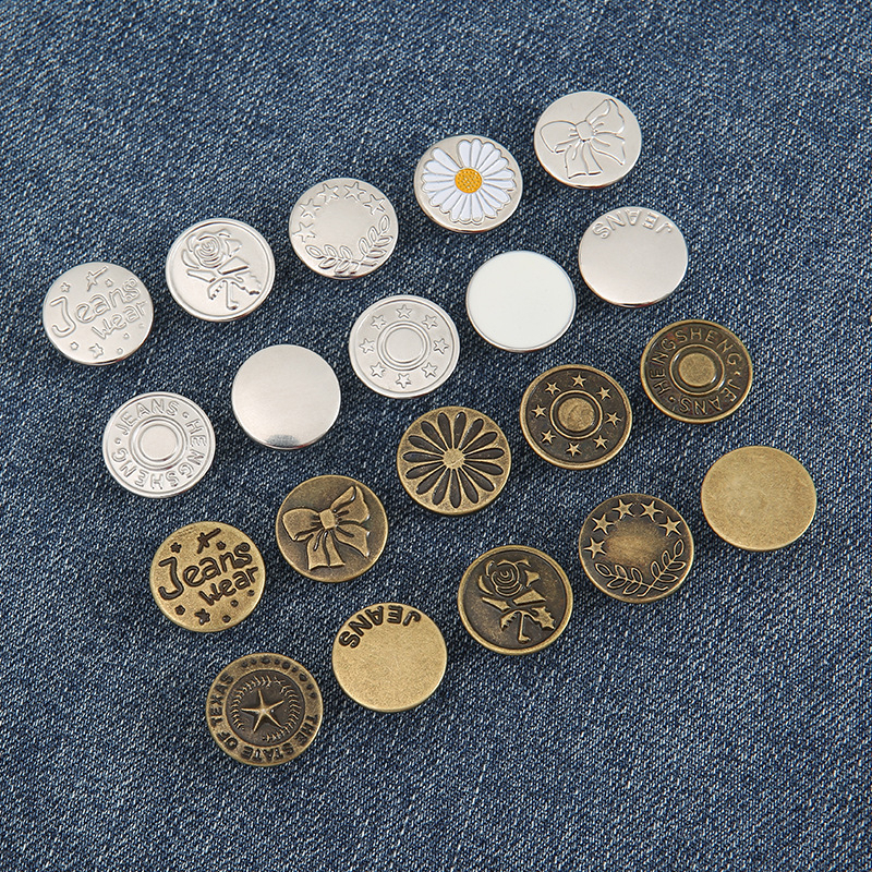 Jual Kancing Celana Jeans Magic Button Adjustable Kancing Ajaib 1 pcs ...