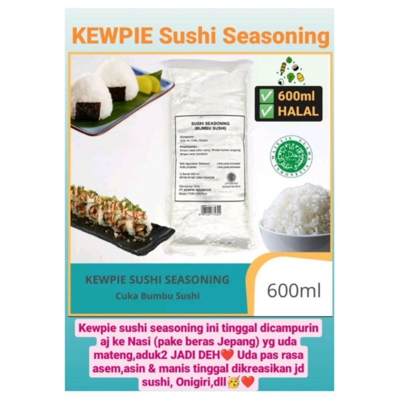 Jual Kewpie Mizkan Sushi seasoning 600ml | Shopee Indonesia