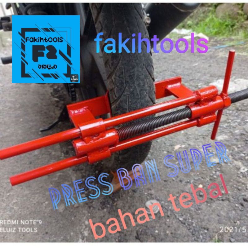 Jual Alat Press Ban Super Jumbo Lebar alat buka ban motor | Shopee ...