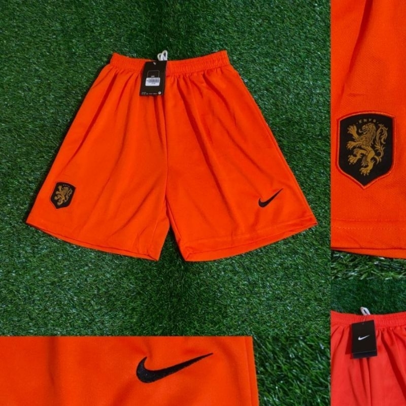 Jual Celana bola negara pildun 2022 belanda home oren grade ori ...