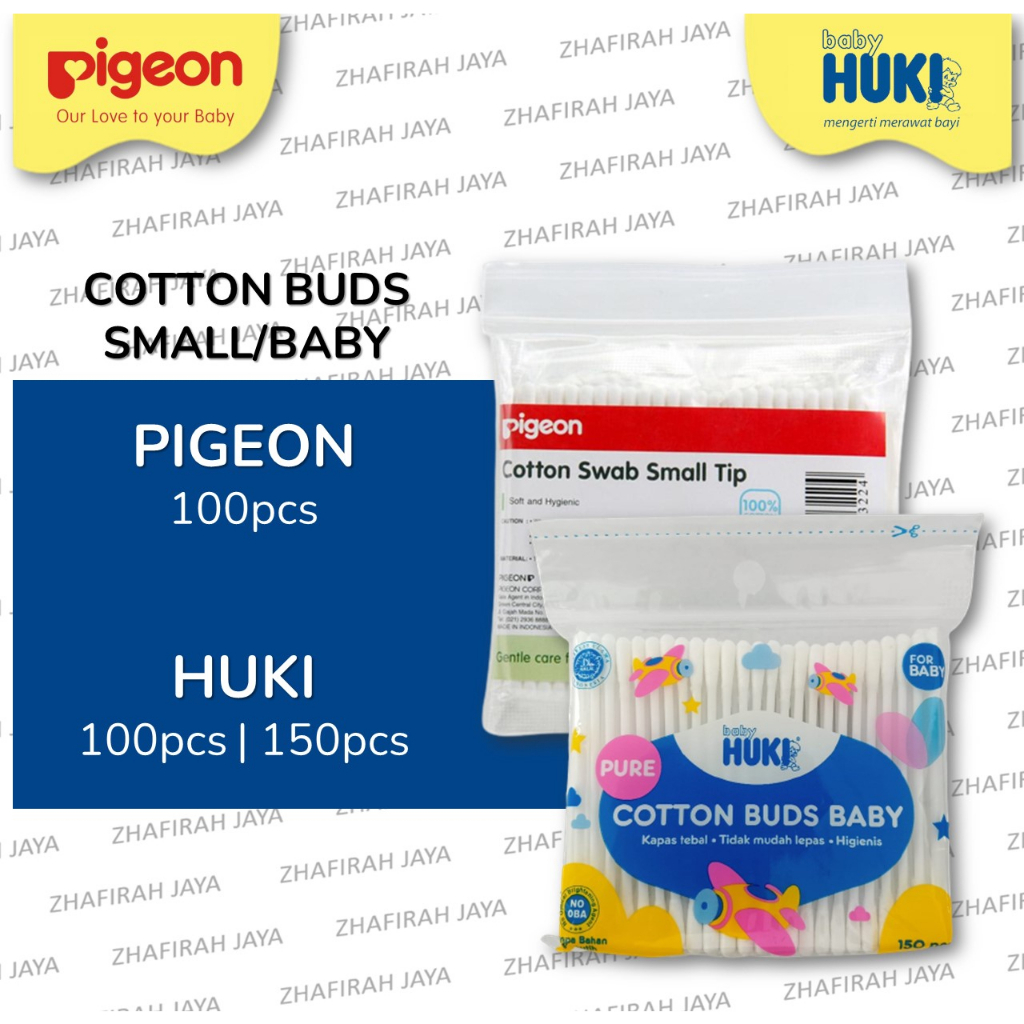 Jual Cotton Buds Bayi PIGEON isi 100 / PIGEON Cotton Buds Bayi isi 100 ...