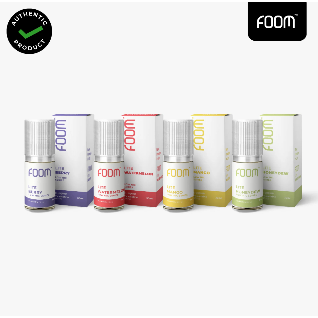 Jual FOOM LITE SERIES 30ML 10MG LITE WATERMELON - MANGO - BERRY ...