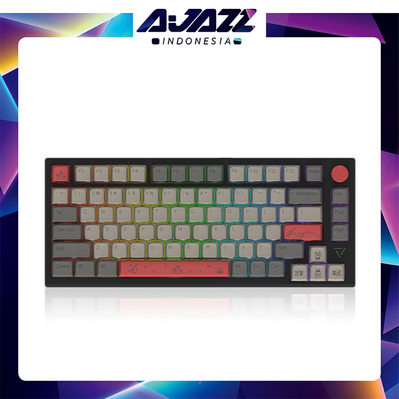 Jual Ajazz AK816PRO 75% Mechanical Keyboard Three-Mode RGB Hotswappable | Shopee Indonesia