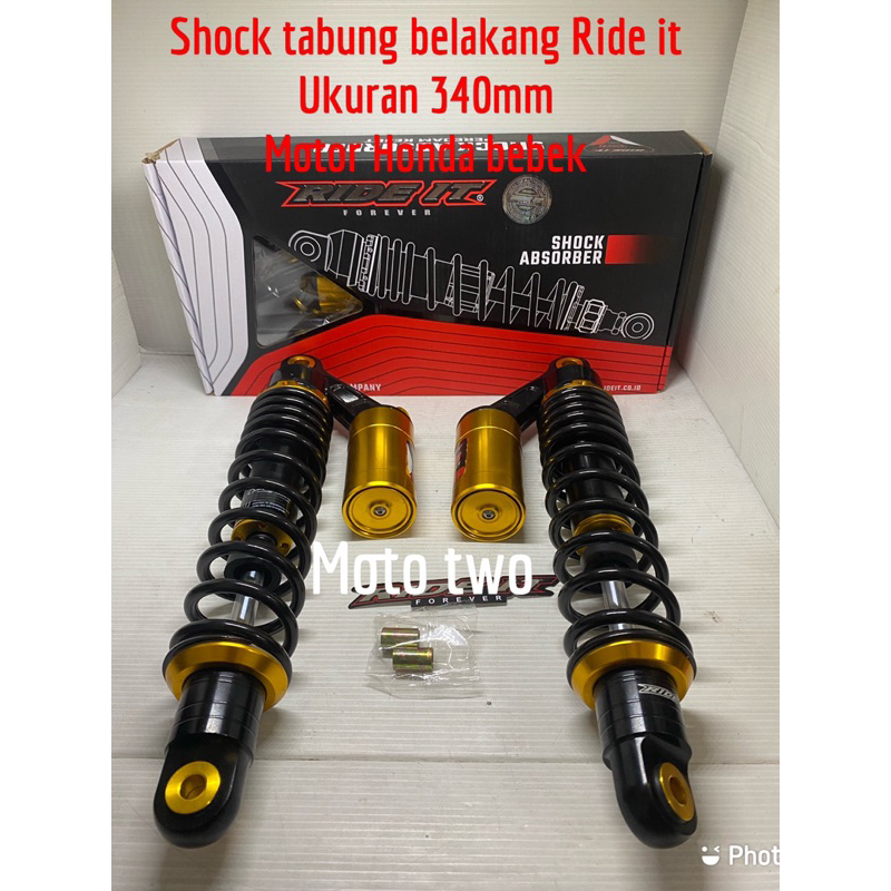 Jual Shockbreaker shok tabung belakang Ride it original motor yamaha dan honda bebek Tiger ...