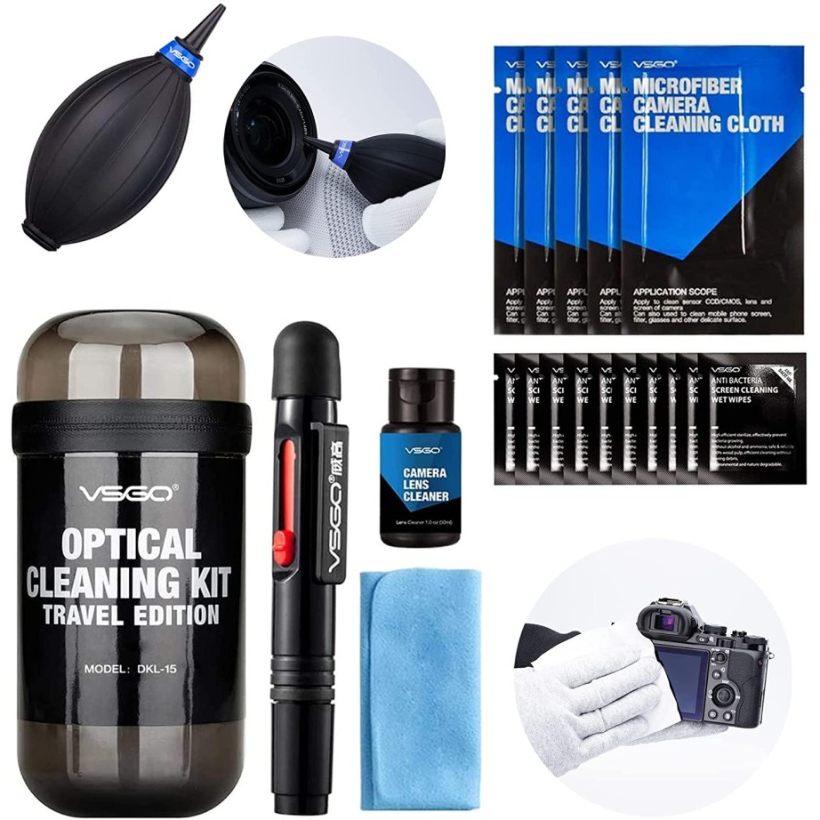 Jual VSGO Optical Cameras Cleaning Kit with Lens Pen Travel Edition DKL ...