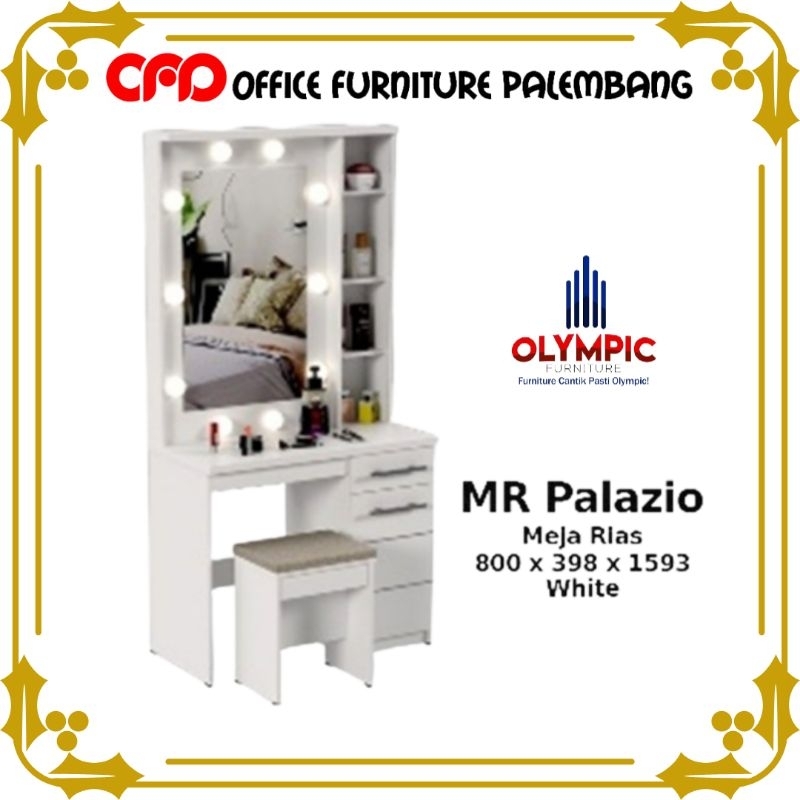 Jual meja rias lampu olympic MR PALAZIO MR POLO dressing table vanity ...