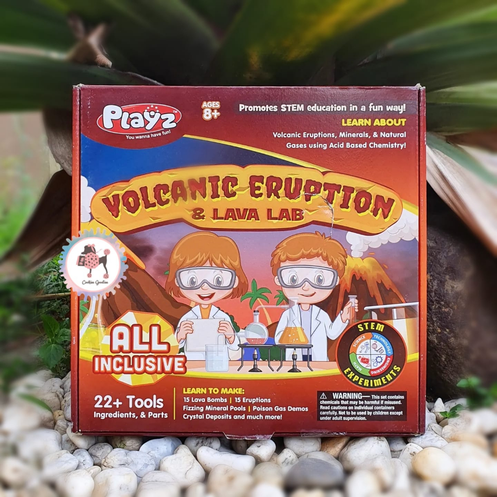 Jual Volcanic Eruption and Lava Lab Science Experiment Kit | Shopee ...