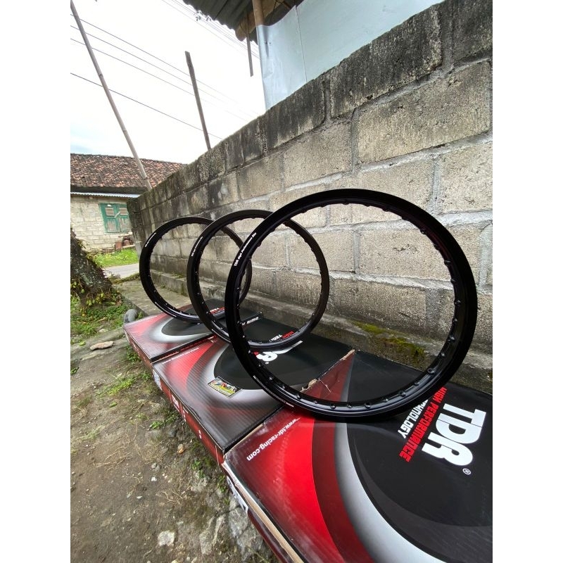 Jual VELG TDR black hitam glosy ukuran 140-160-185 ring 17 | Shopee ...