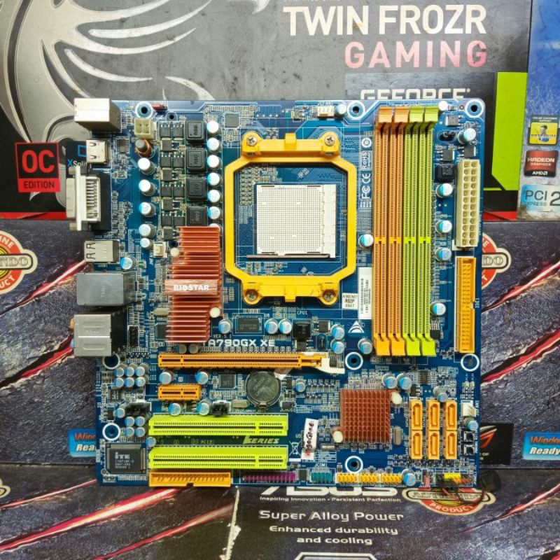 Jual Motherboard AMD Biostar TA790GX XE Socket AM2 / AM2+ | Shopee ...