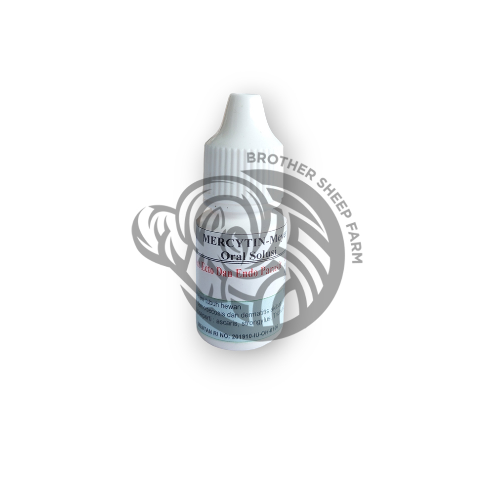Jual Mercytin Oral Solusi Obat Scabies parasit Kutu Caplak Kucing ...