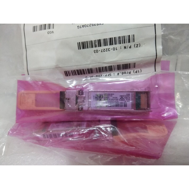 Jual Cisco SFP-25G-SR-S Multimode LC 25GBASE SFP28-SR 850nm 100m MMF ...