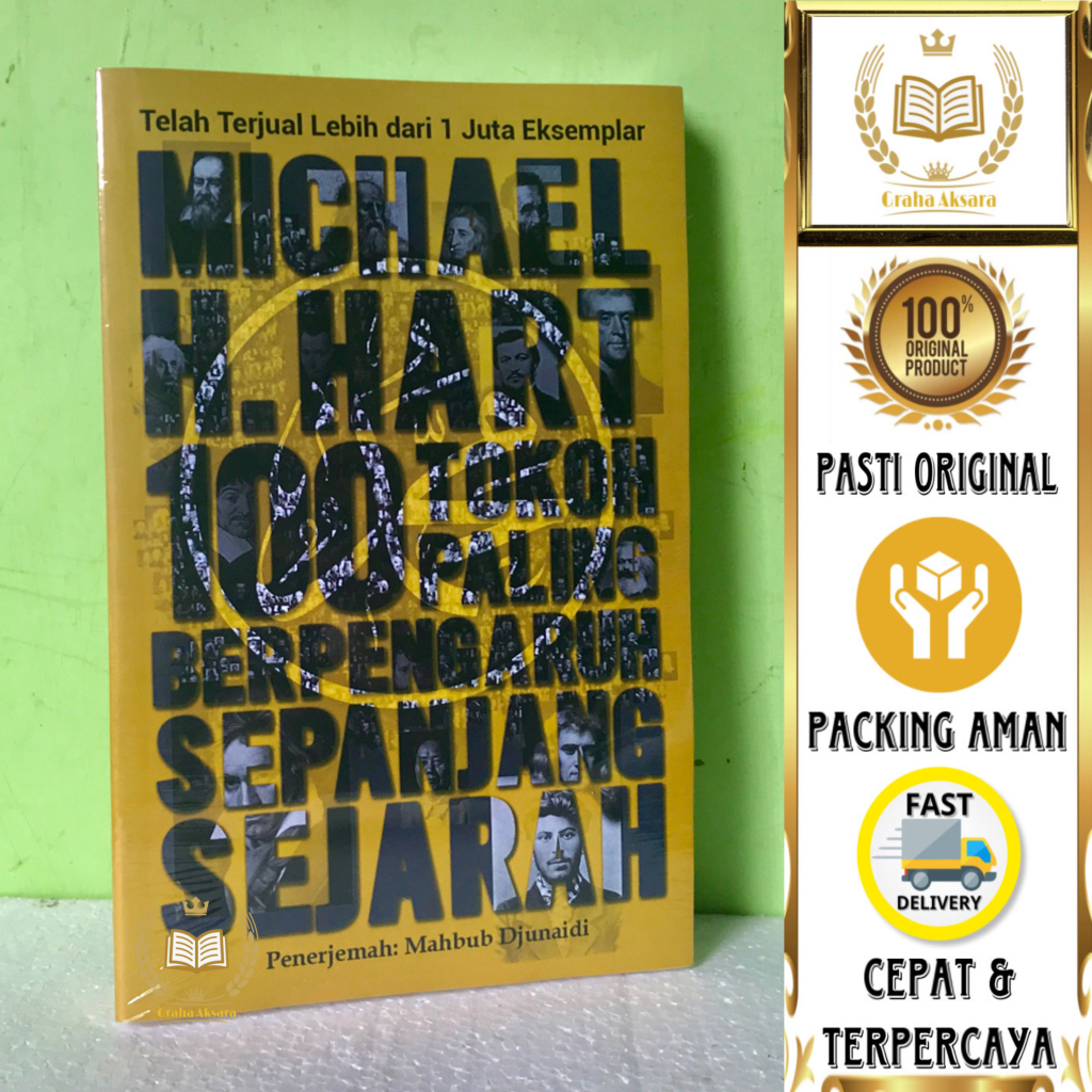 Jual Buku 100 Tokoh Paling Berpengaruh Sepanjang Sejarah - Michael H ...