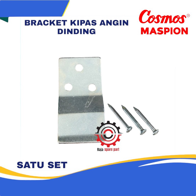 Jual PLAT BESI GANTUNGAN KIPAS ANGIN DINDING | PLAT PENYANGGA KIPAS WAL ...
