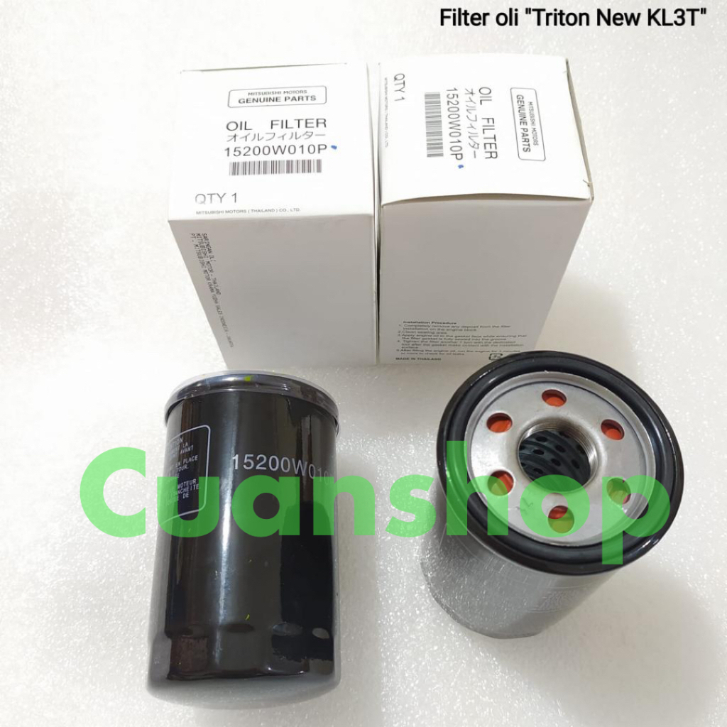 Jual FILTER OLI OLI FILTER MITSUBISHI TRITON KL3T PAJERO NEW | Shopee ...