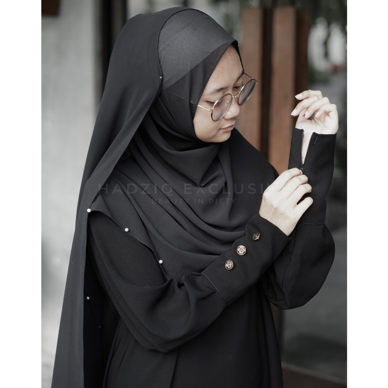Jual Abaya Aisha by Hadziq Exclusive | Shopee Indonesia