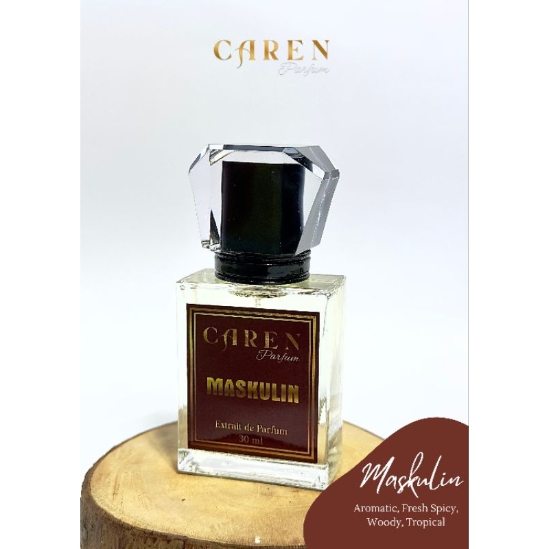 Jual CAREN PARFUM MASKULIN - Extrait de Parfum - Parfum Pria - Parfum ...