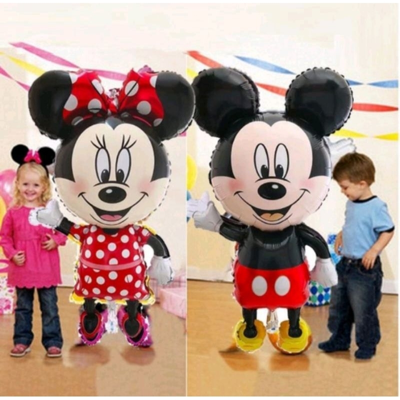 Jual balon mickey / minnie jumbo 110 cm | Shopee Indonesia