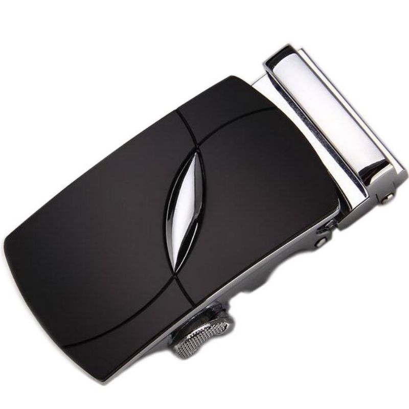 Jual Kepala Gesper Ikat Pinggang Metal Model 2 - 620 - Black | Shopee ...