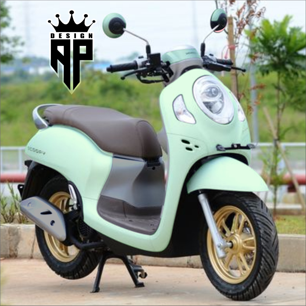 Jual decal sticker scoopy full body FI scopy dekal stiker skopi karbu ...
