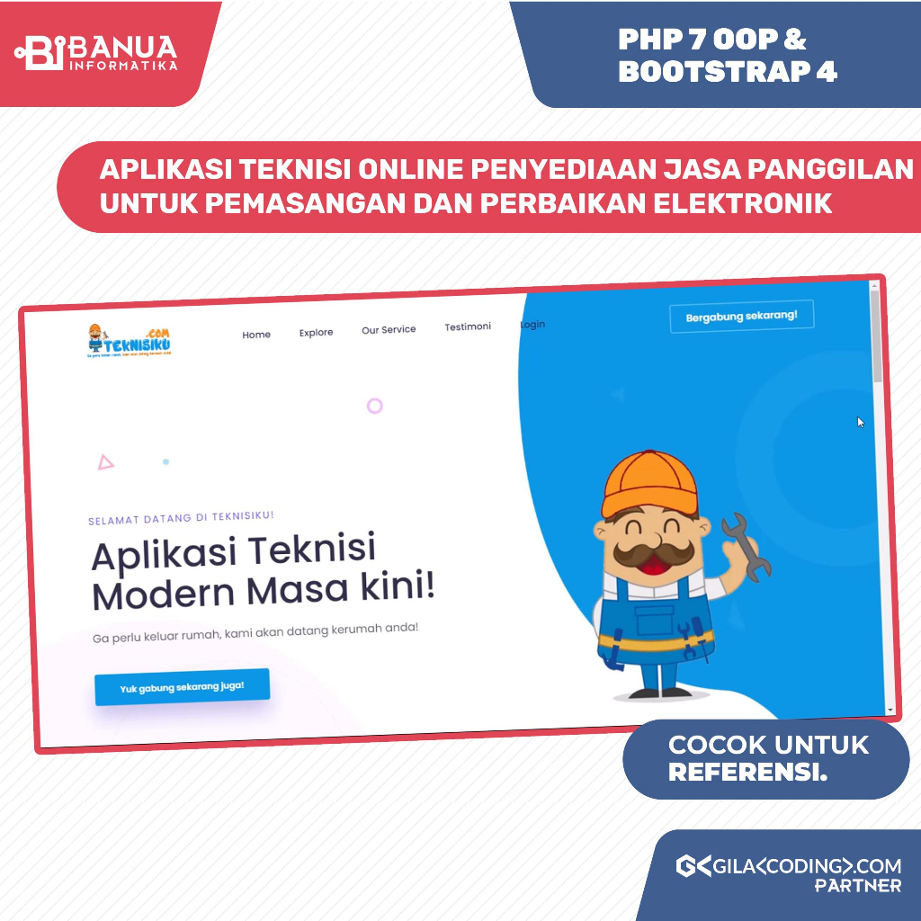 Jual Aplikasi Teknisi Online Penyediaan Jasa Panggilan Untuk Pemasangan Dan Perbaikan Barang ...