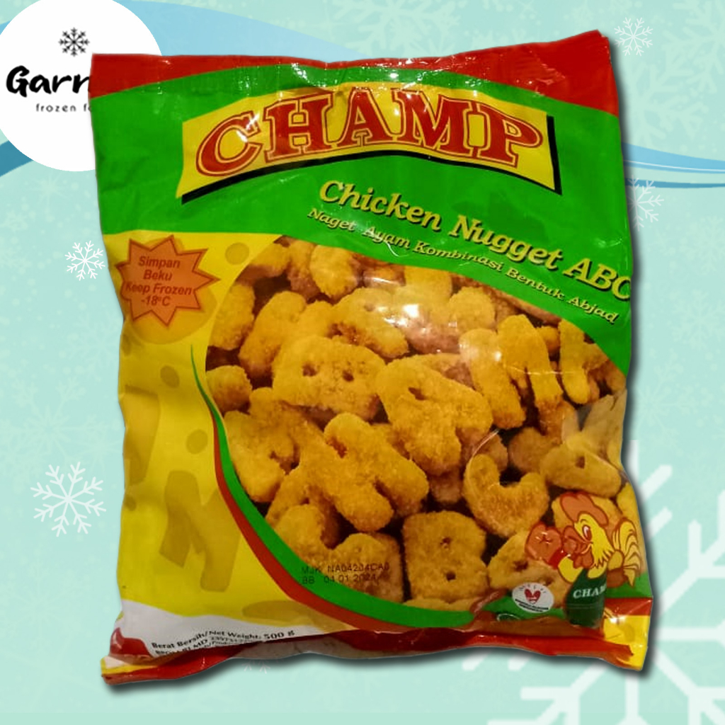 Jual Champ Chicken Nugget ABC 500g | Shopee Indonesia