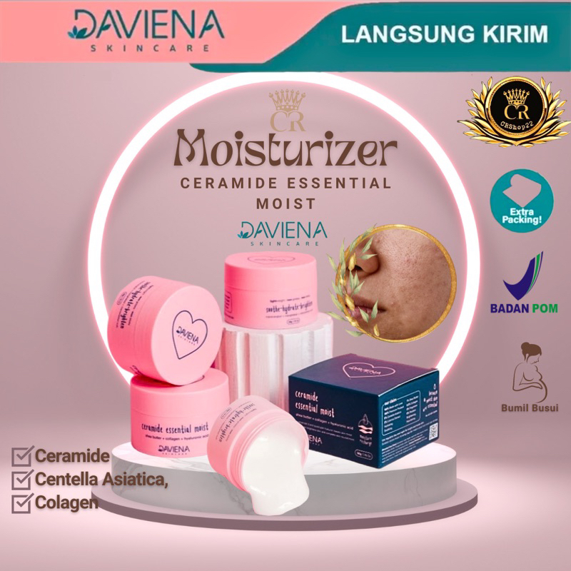 Jual CERAMIDE ESSENTIAL MOISTURIZER DAVIENA SKINCARE | Shopee Indonesia