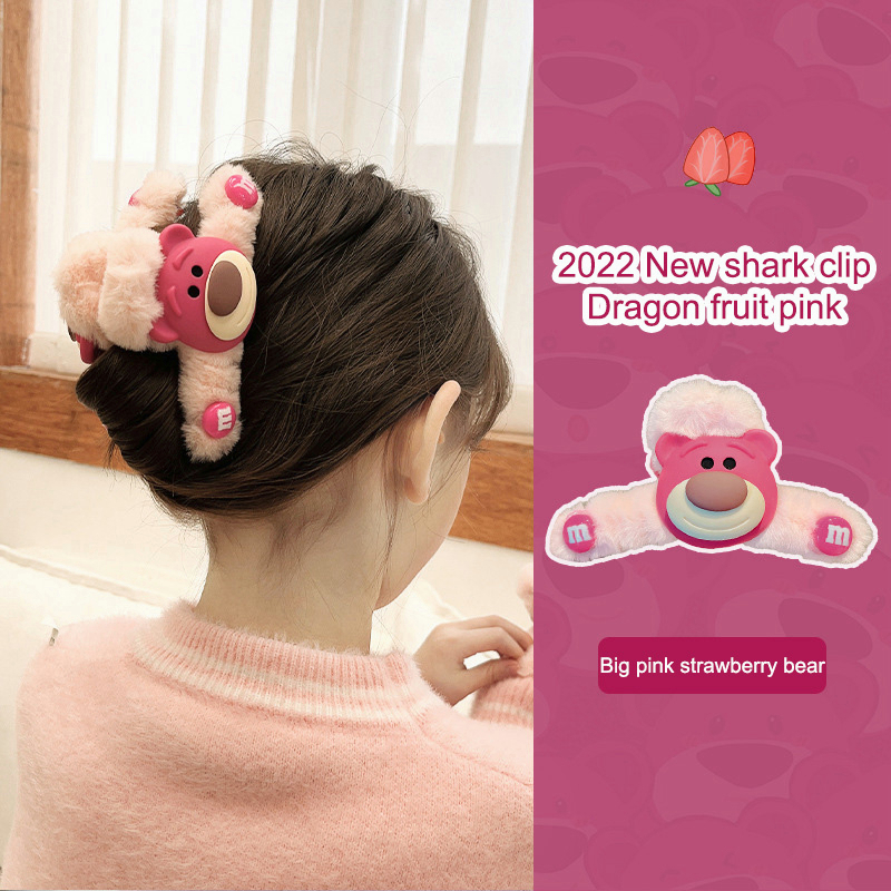 Jual COD ️Bando Lotso Karakter Telinga Bear Lucu Korea Beruang Stroberi ...