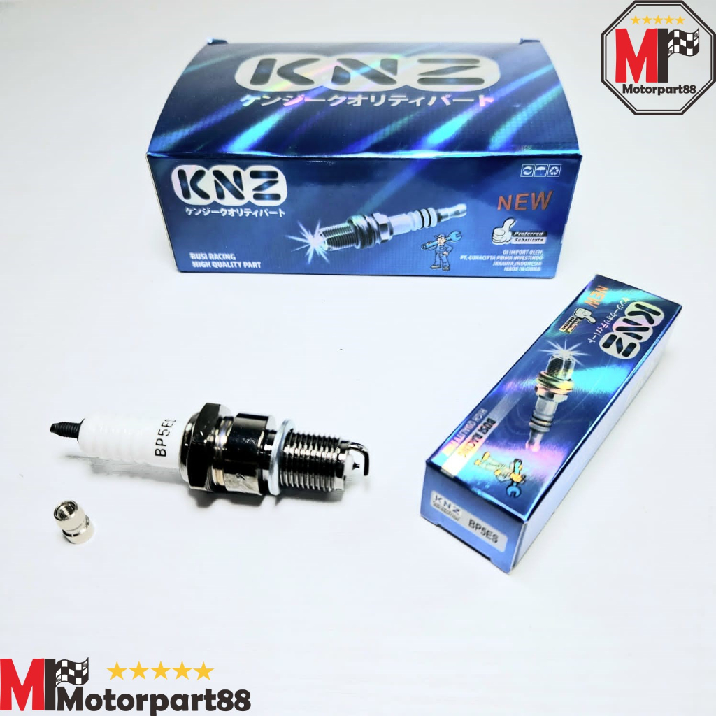 Jual BUSI RACING KNZ SATRIA 2TAK NINJA 2TAK BP5ES DRAT PANJANG KNZ | Shopee Indonesia