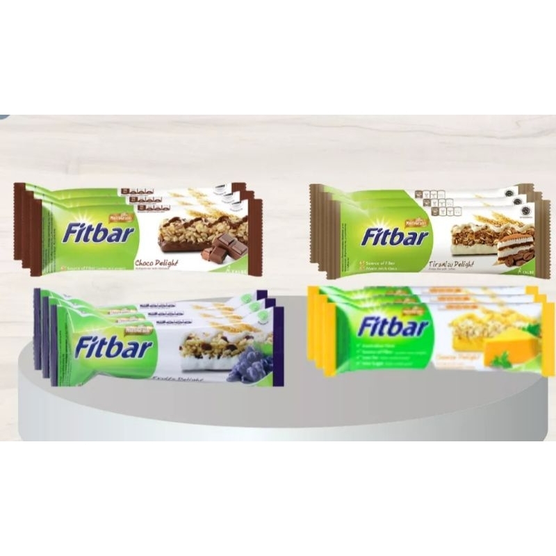 Jual Fitbar Cemilan Instan Untuk Diet Rasa Tiramisu / Choco / Fruits ...