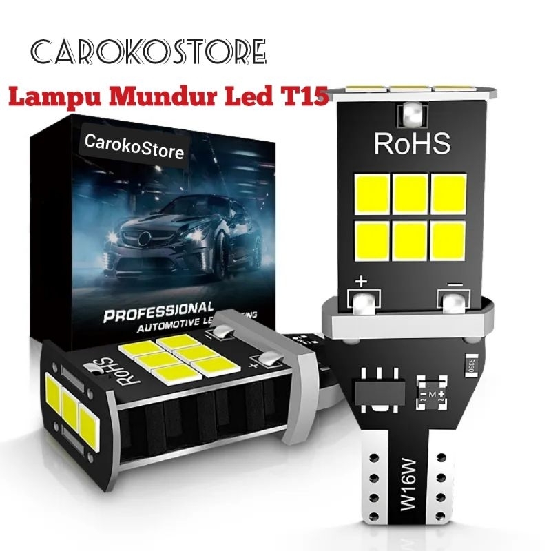 Jual Lampu Mundur Mobil Led T15 3030smd canbus | Shopee Indonesia